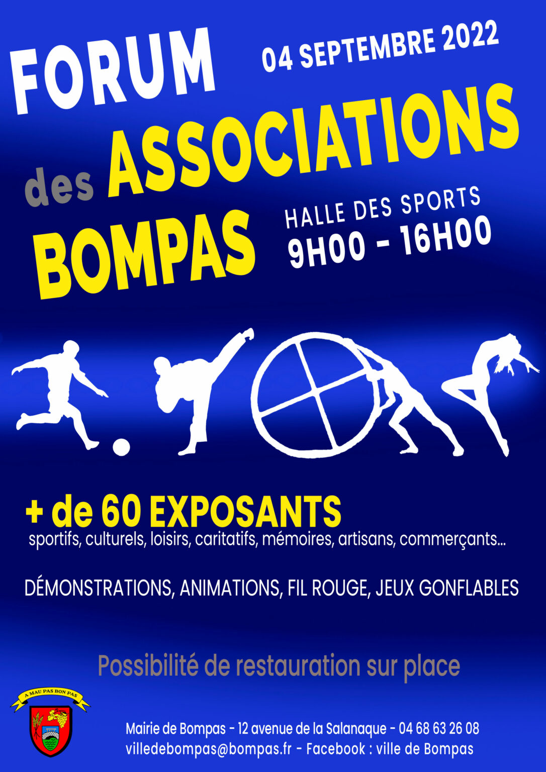 Forum des associations 2022 - Mairie de Bompas