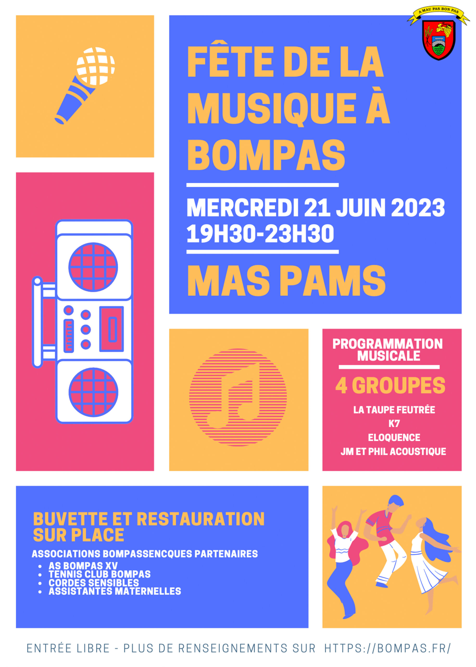 Fête de la musique - Mairie de Bompas