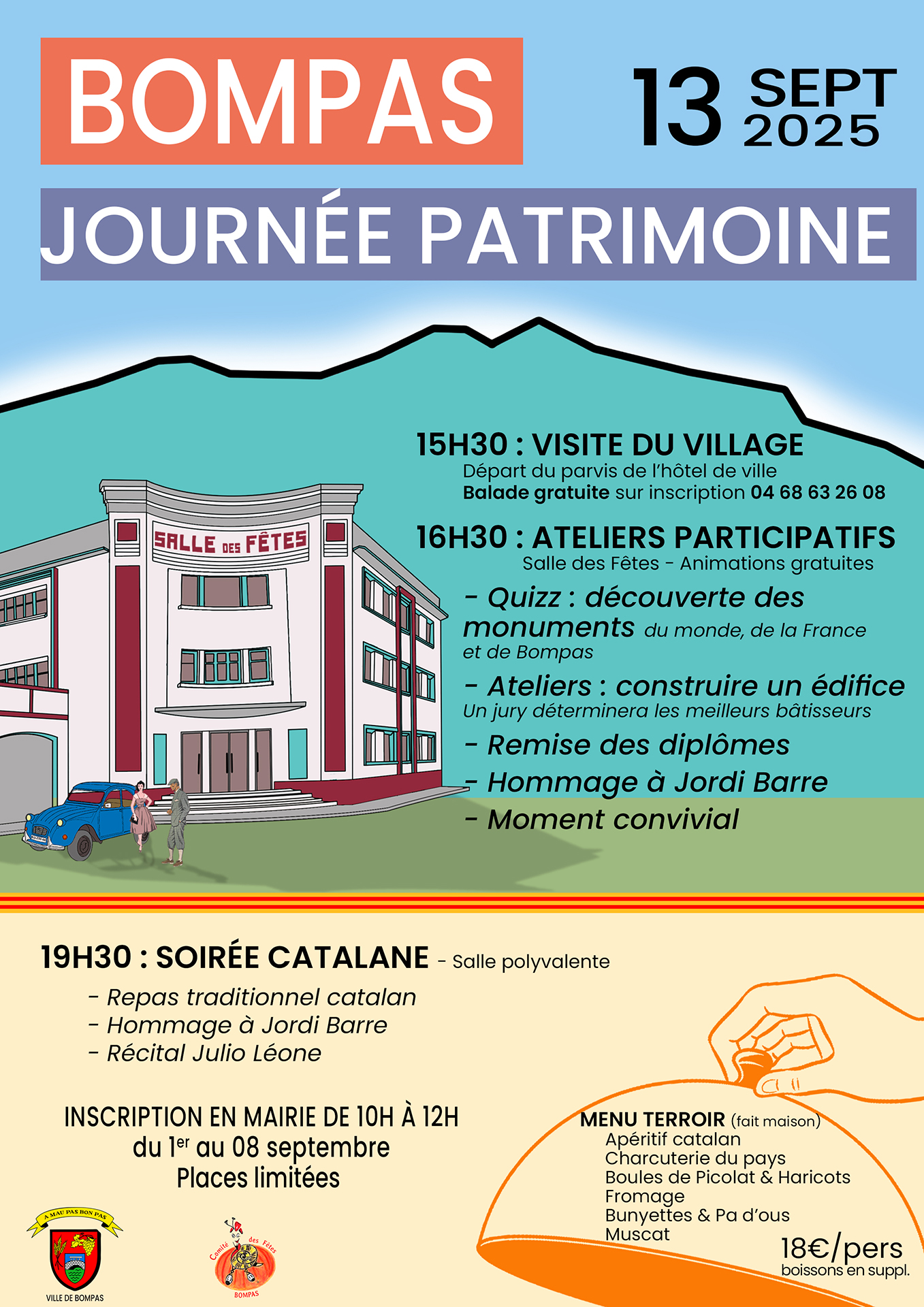 Journée du patrimoine - Mairie de Bompas